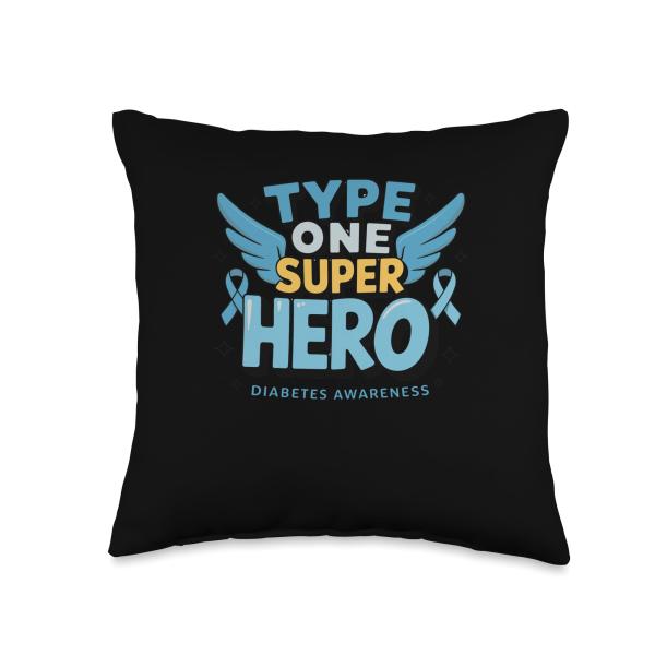 ・Embrace your inner hero with this empowering Type One Super Hero design. Perfect for those who champion the cause of Ty...