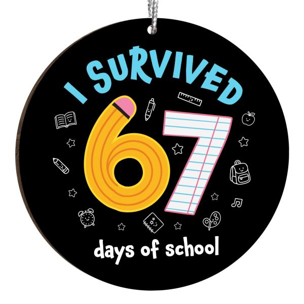 ・Perfect Gift for Teens - Celebrate the holidays with the 67 Christmas Ornament - a funny Christmas ornament and trendy ...