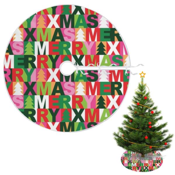 ・Dual Sizes for All Christmas Trees: This classic tree skirt offers two diameter options: 48 inch and 36 inch, perfectly...