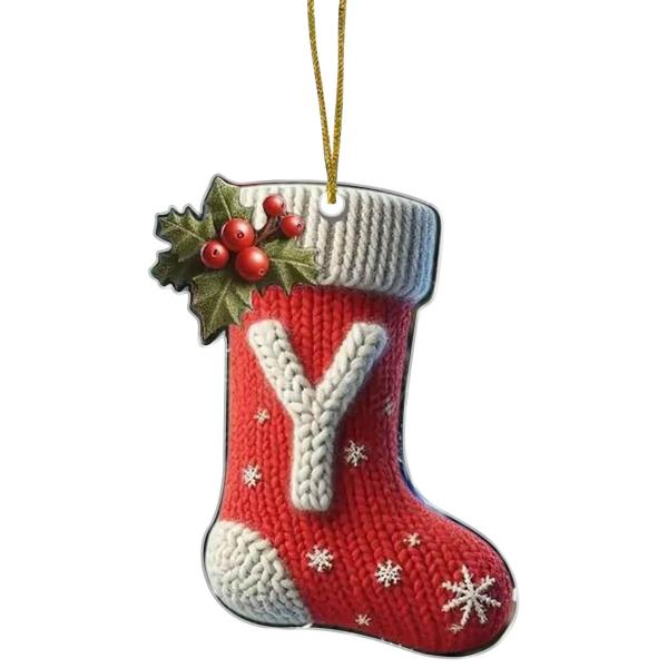 ・【Letter Christmas Ornaments】There are 26 letters to choose from. With these letter pendants, you can combine the words ...