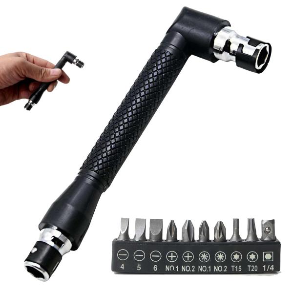 ・【Precision Tool for Tight Spaces】The L-Shaped Mini Double-Ended Socket Wrench is designed with a unique angled shape to...