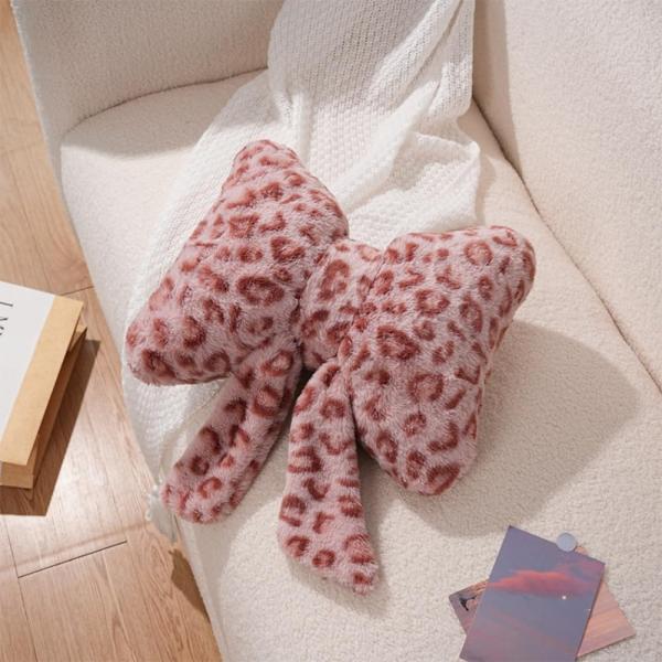 ・Product information: You will receive a butterfly shaped pillow with leopard print, measuring approximately 12.6x14.6 i...