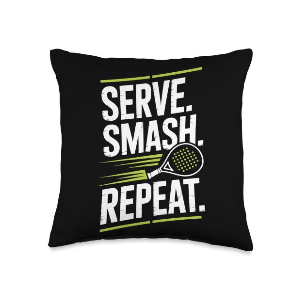 ・You live for almost rallies and power plays on the padel court; Serve, Smash, Repeat sums up your mindset. Wear it at t...