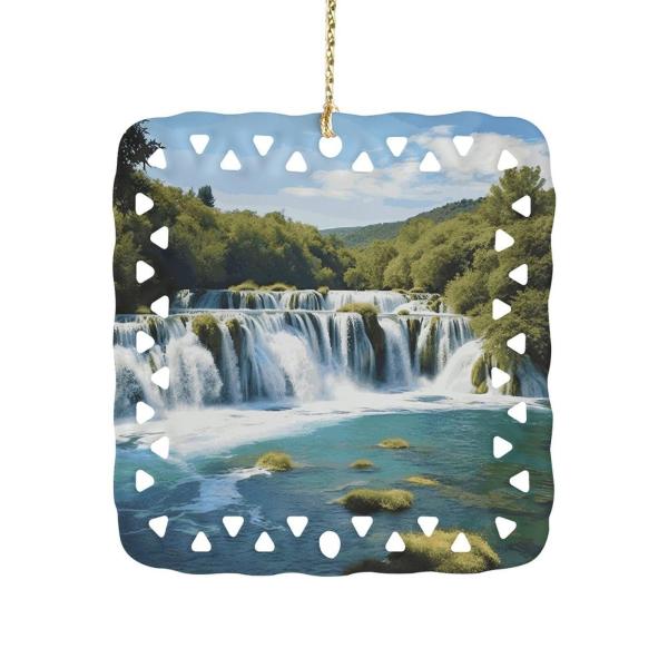 ・【Premium Ceramic Construction】Crafted from high-quality ceramic with sleek surface and durable structure, these Waterfa...