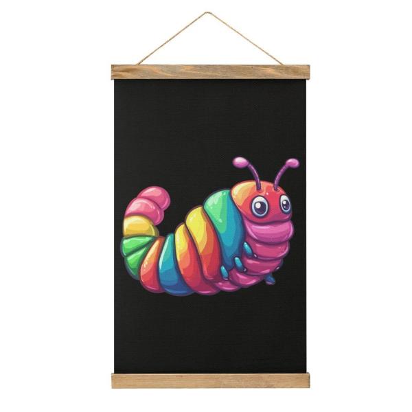 ・Material: The wall art is composed of canvas + wooden strips + lanyard, can be hang for a long time.・Style: The wall ar...