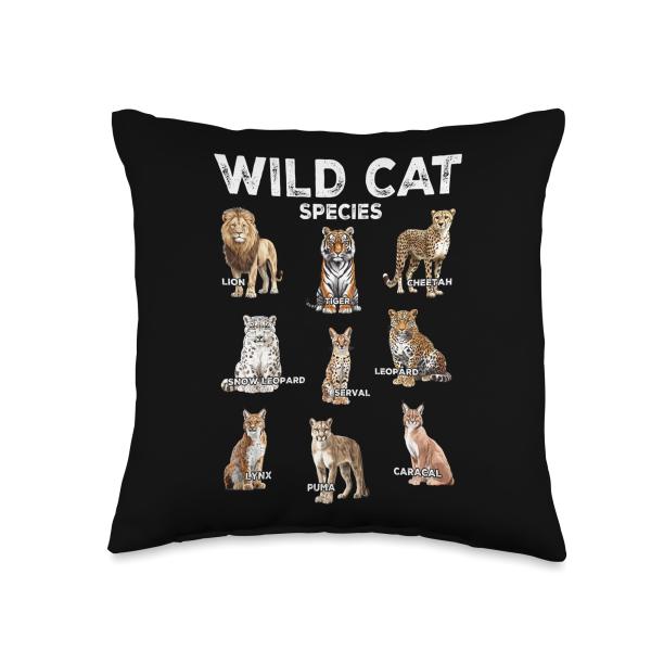 ・Explore 9 fascinating wild cat species including Lion, Tiger, Cheetah, Snow Leopard, Serval, Lynx and Caracal in a clea...
