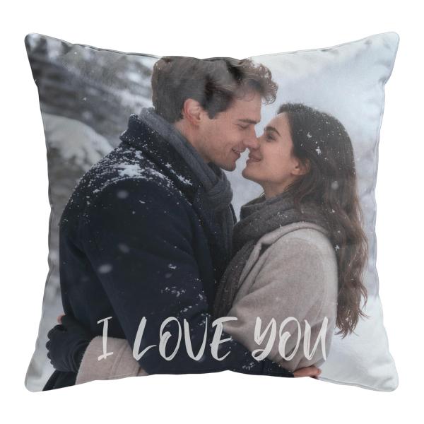 ・Custom Pillows with Picture: Supports photo (?400×400px) + text customization, with customizable font colors; intellige...