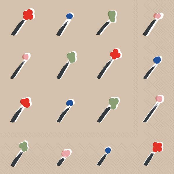 ・3-PLY PAPER NAPKINS Package of 20 premium quality paper napkins・FOR COCKTAIL PARTIES AND BEVERAGES Napkins measure 5 x ...