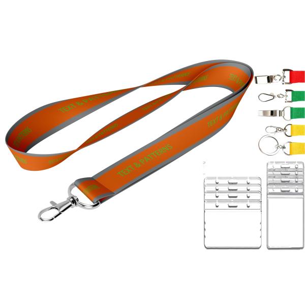 ・CUSTOM LANYARDS: Double-sided printing is standard for our customized lanyards. Upload any logo or text - we'll optimiz...