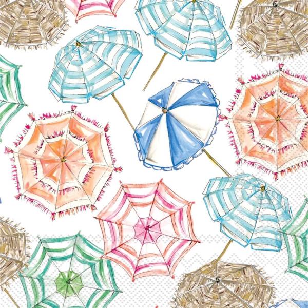 ・3-PLY PAPER NAPKINS Package of 20 premium quality paper napkins featuring design by artist Rosanne Beck・FOR COCKTAIL PA...