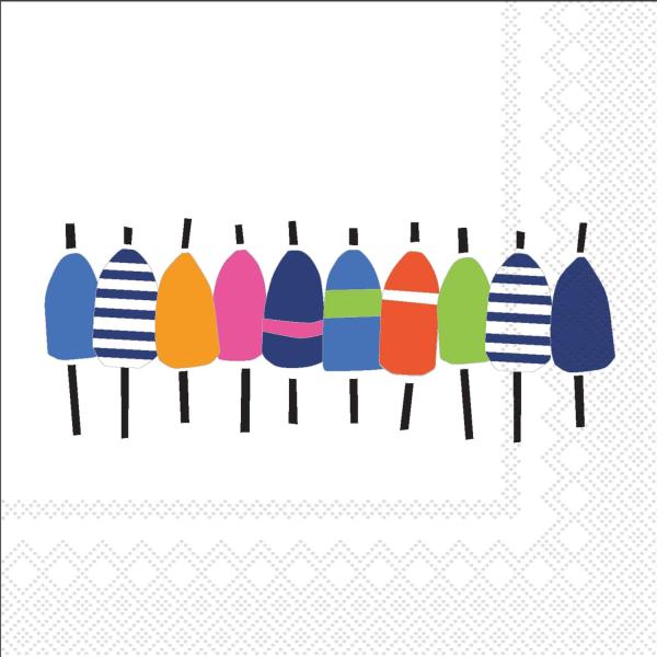 ・3-PLY PAPER NAPKINS Package of 20 premium quality paper napkins featuring Kate Nelligan's coastal designs, inspired by ...