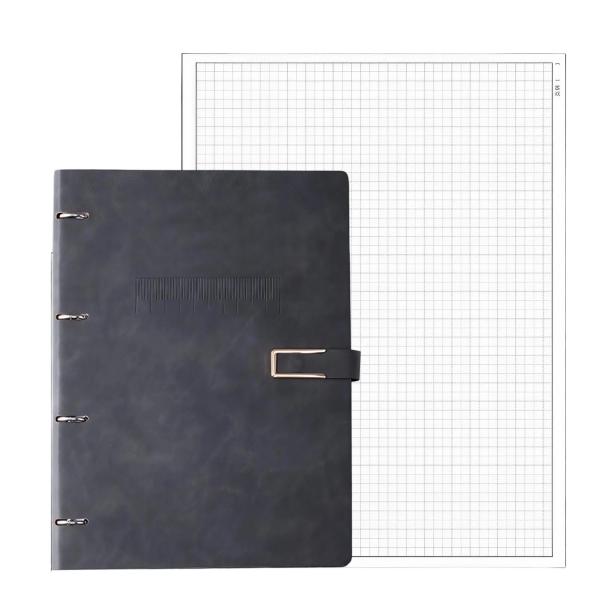 ・Stylish design notebook: create stunning architecture projects with this portable a4 notebook; its refined black pu lea...