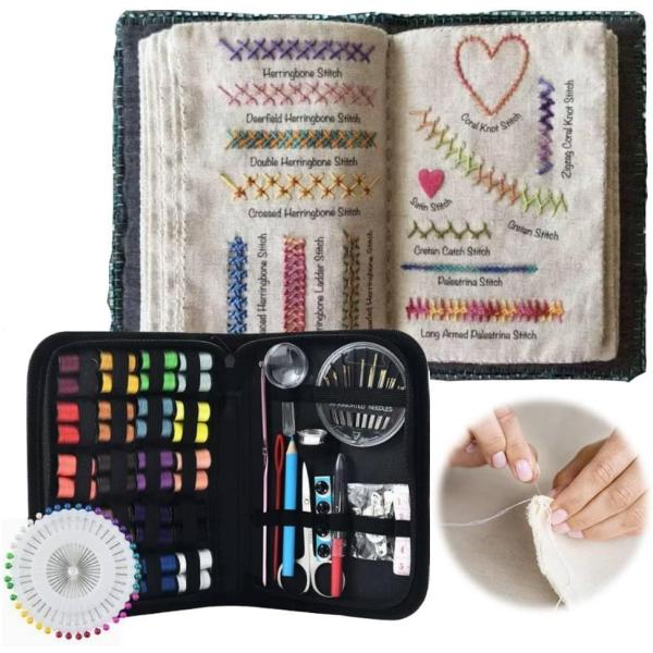 ・Ideal for newcomers to embroidery, this set includes a comprehensive stitch book with easy-to-follow patterns and label...