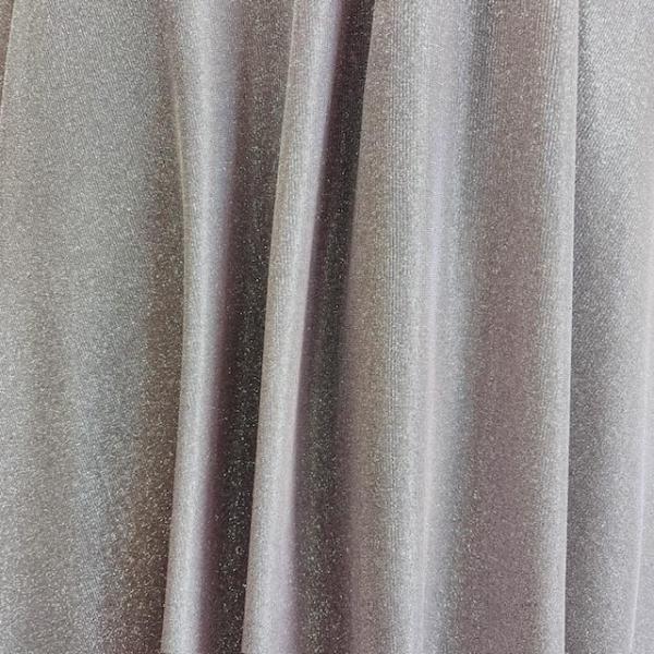 ・Premium Glitter Lurex Knit - High-shine sparkly lurex with a soft foam-bonded backing for structure, comfort, and a dra...