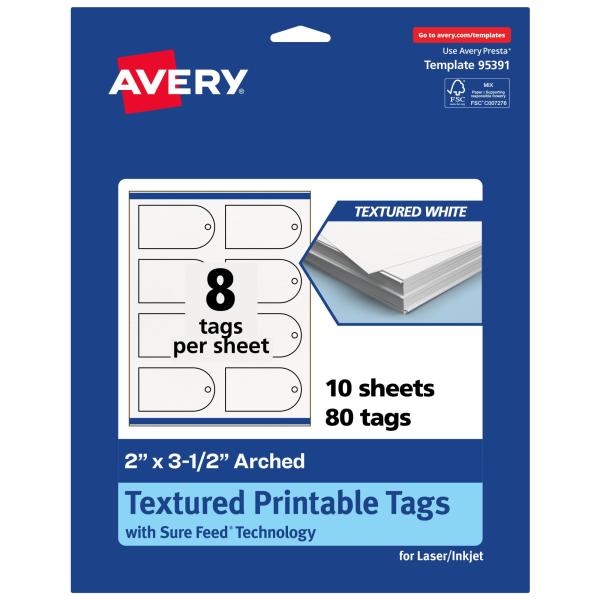 ・Easily create custom Tags: Design and print personalized favor tags, thank you tags, branding tags, and more using Aver...