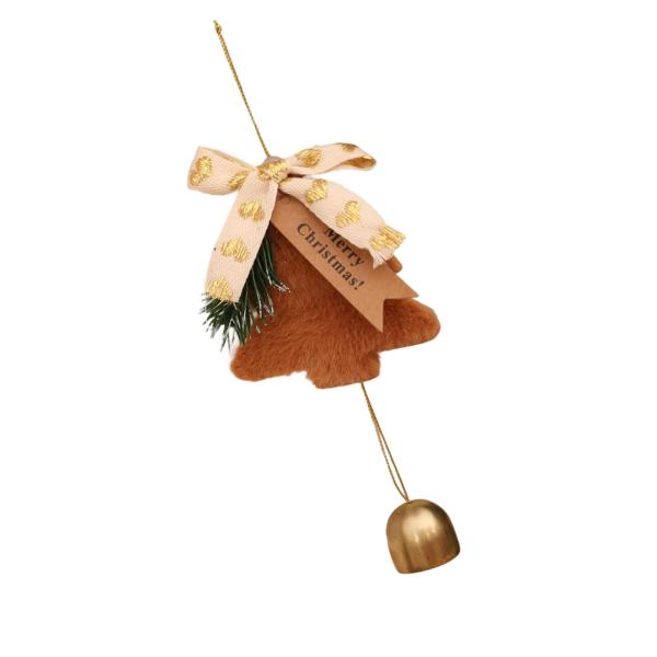・Crafted with reinforced stitching and fade cloth, this multipurpose Christmas bells hanging ornament great for decorati...