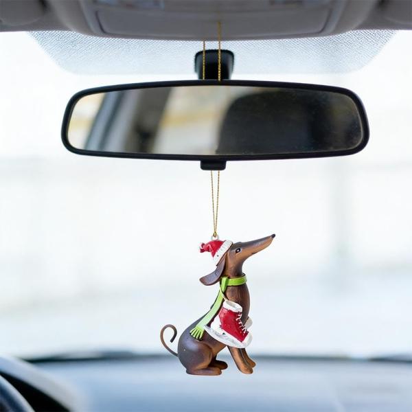 ・Adorable Dachshund Christmas Decorations: Celebrate the holidays with cute, detailed Dachshund-shaped ornaments! Featur...