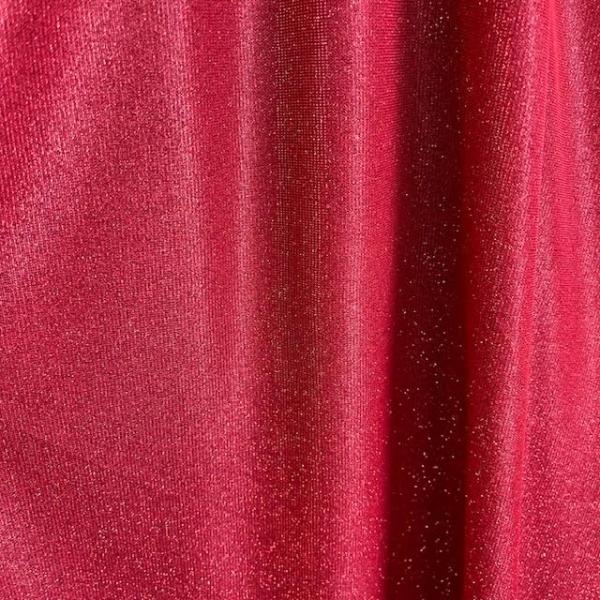 ・Premium Glitter Lurex Knit - High-shine sparkly lurex with a soft foam-bonded backing for structure, comfort, and a dra...