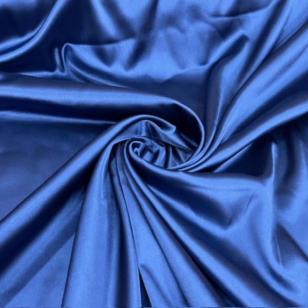 ・Luxurious Satin Charmeuse Finish - Smooth, soft, glossy satin with a beautiful drape, perfect for elegant dresses, gown...