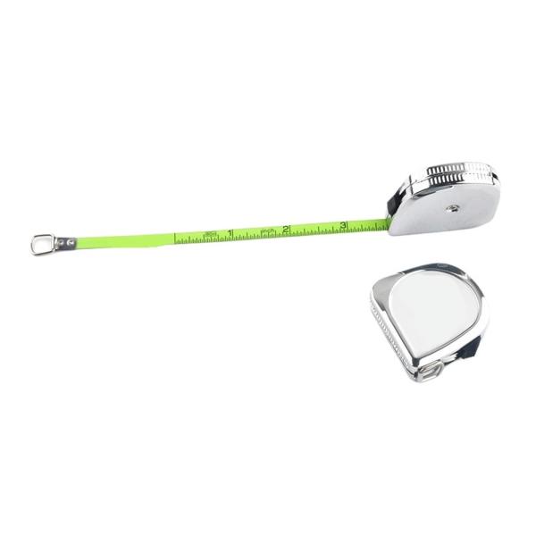 ・2pcs 2M Stainless Steel Tape Measure: Retractable ruler set for wood and construction measurements.・Stainless Steel Bui...