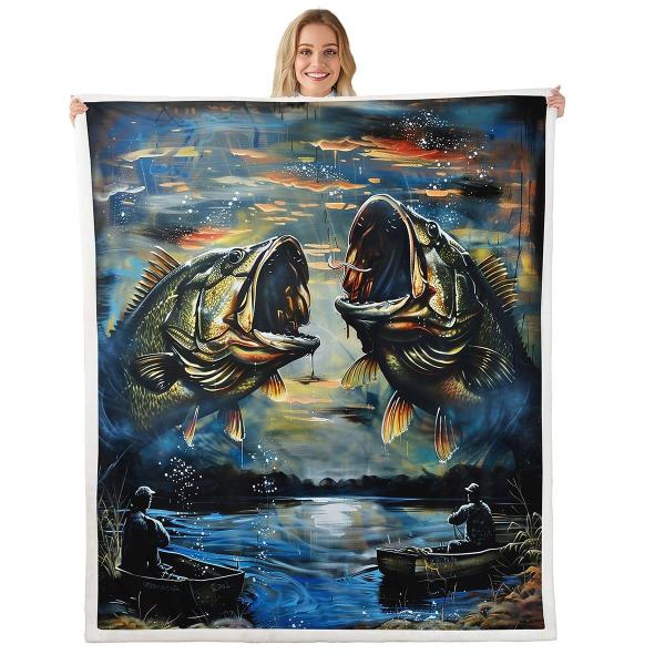 ・Exquisite Design : This vivid printed sherpa blanket Twin Size 60x80 inches.・Lightweight Blanket : This flannel blanket...