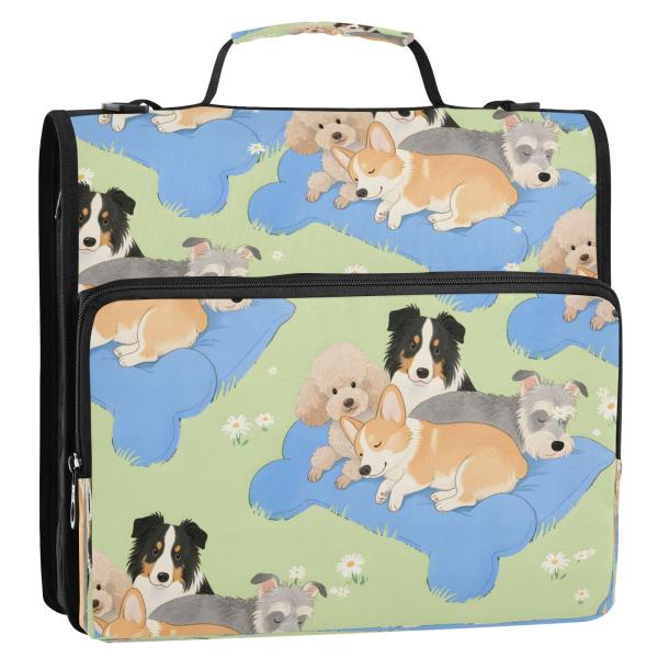 ・Keep your documents securely organized and portable with this adorable cartoon-themed expanding file folder. Its durabl...