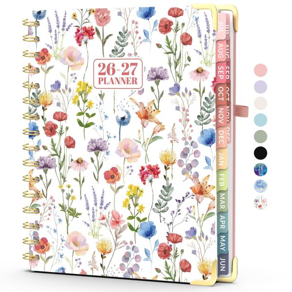 ・Planner 2026-2027: Come with 18 months (Jul 2026 -Dec 2027) for easy jotting down of events, appt, deadlines and meetin...