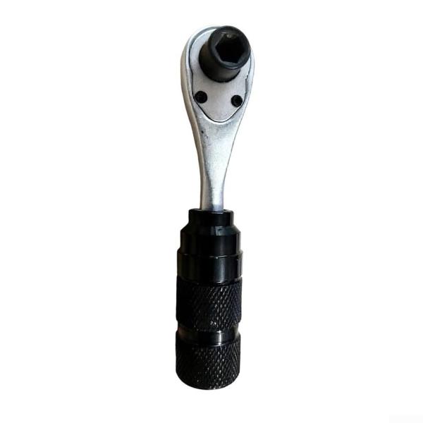 ・[DETACHABLE STRUCTURE] This two-way ratchet socket wrench boasts a detachable structure that allows users to customize ...