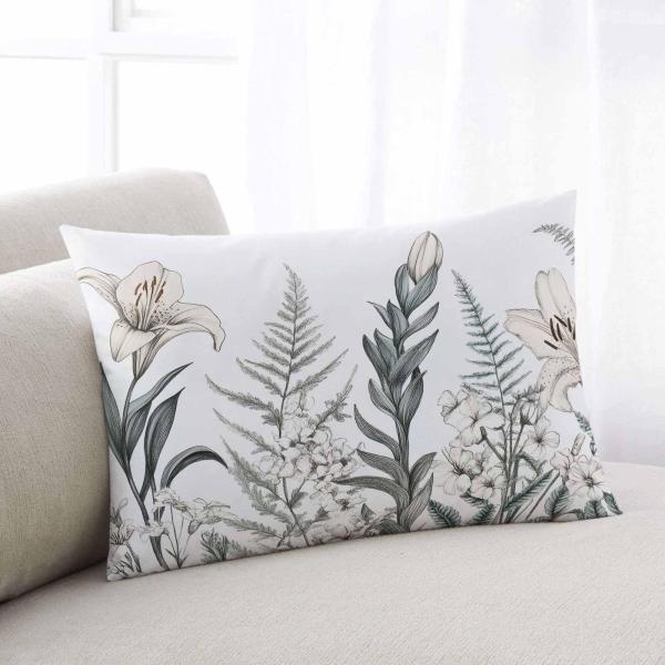 ・Quantity ＆ Material: 1 Removable Decorative Throw Pillow Cover 16" x 24" (Note: Pillowcase Only, Insert Not Included). ...