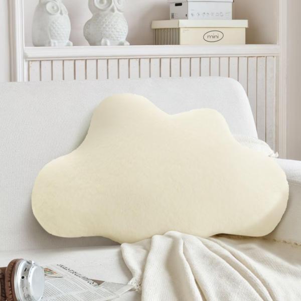 ・Great Quality Material: Wrapped in skin-friendly plush fabric, these star moon cloud shaped pillows offer cozy touch. F...