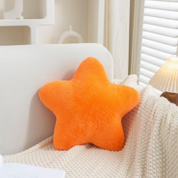 ・Great Quality Material: Wrapped in skin-friendly plush fabric, these star moon cloud shaped pillows offer cozy touch. F...