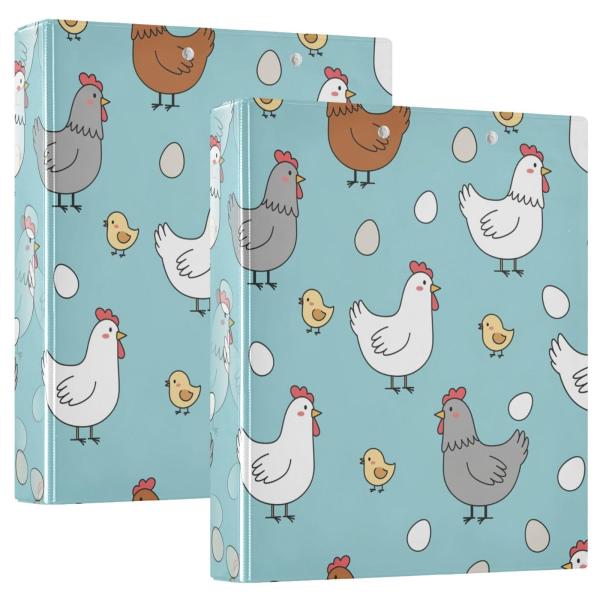 ・?【Large Capacity】Our decorative binder features D-shaped 3 ring mechanism (1.5" diameter), holding 200+ pages, 3 transp...