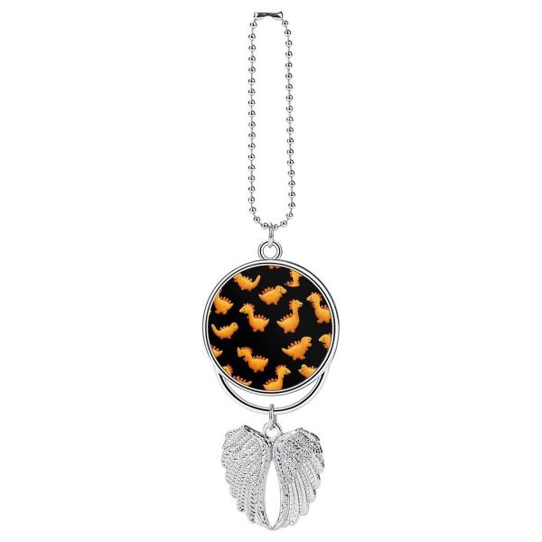 ・This car pendant is made of zinc alloy case, which is strong, shiny and can be hung for a long time.・2 colors: Gold/Sil...