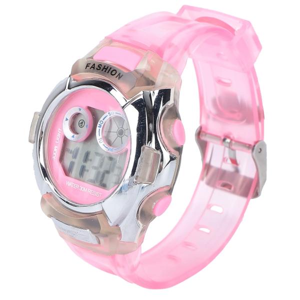・[Clear Visibility in Any Light] The colorful led backlight function allows the time to be displayed clearly in the dark...