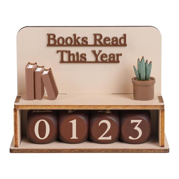 ・? TRACK YOUR YEARLY READING - A charming books read this year counter helps you stay motivated. Perfect book counter tr...