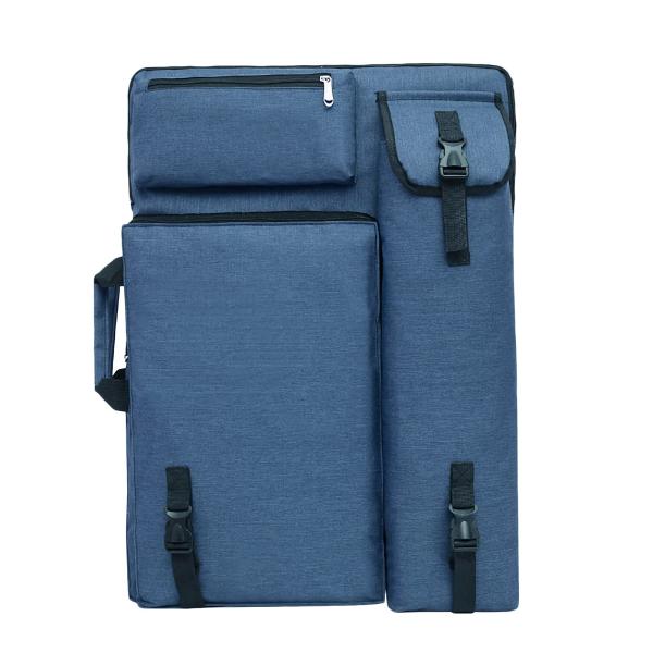 ・【Multiple Pockets Artist Backpack】The 4K waterproof canvas artist backpack has multiple pockets that can hold drawing b...