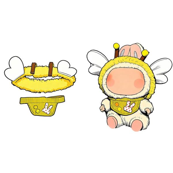 ・? Perfect Fit ＆ Natural Poses Specially tailored for 17cm doll clothes, this outfit for 17cm doll ensures a comfortable...