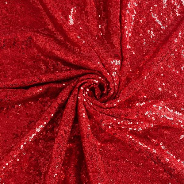 ・3mm Iridescent Sequins - Shimmering sequins catch and reflect light for a striking look・Stretch Mesh Backing - Flexible...