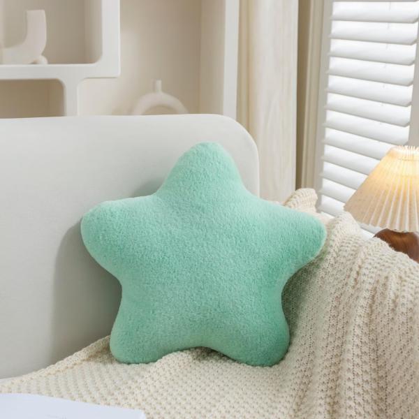 ・Great Quality Material: Wrapped in skin-friendly plush fabric, these star moon cloud shaped pillows offer cozy touch. F...
