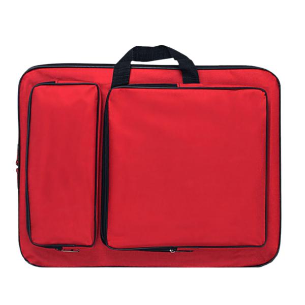 ・【Spacious Design】This high-quality art carry tote bag is perfect for meeting your art supplies storage needs. With its ...