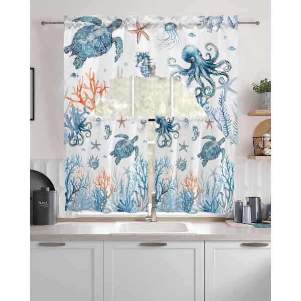 ・Privacy ＆ Protection: Our swag valance curtains can perfectly filter light into the room to provide you with privacy, w...