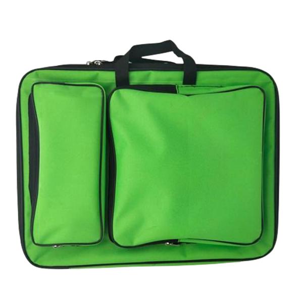 ・【Spacious Design】This high-quality art carry tote bag is perfect for meeting your art supplies storage needs. With its ...