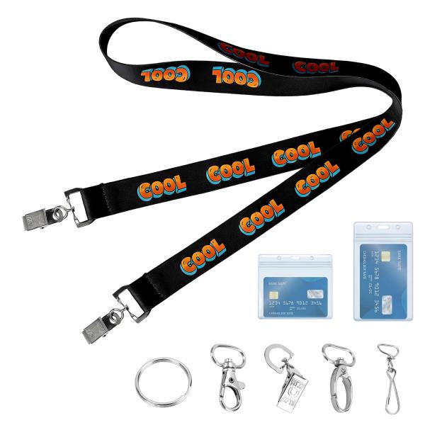 ・CUSTOM LANYARDS: Our customized lanyards are usually printed double-sided. You can upload any logo or text and we will ...