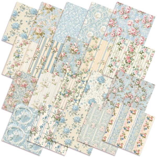 ・Pink and Green Floral Theme: the sewing fabric is printed with 20 different pink and floral greenery patterns; You can ...