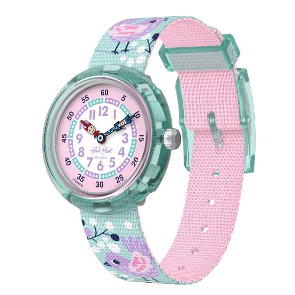 ・Pattern Paradise Collection・BPA FREE - A safe watch for kids.・SHOCK RESISTANT - The Swiss made watch movement is safely...