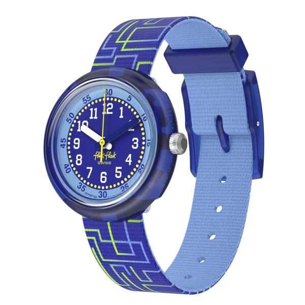 ・Pattern Paradise Collection・BPA FREE - A safe watch for kids.・SHOCK RESISTANT - The Swiss made watch movement is safely...
