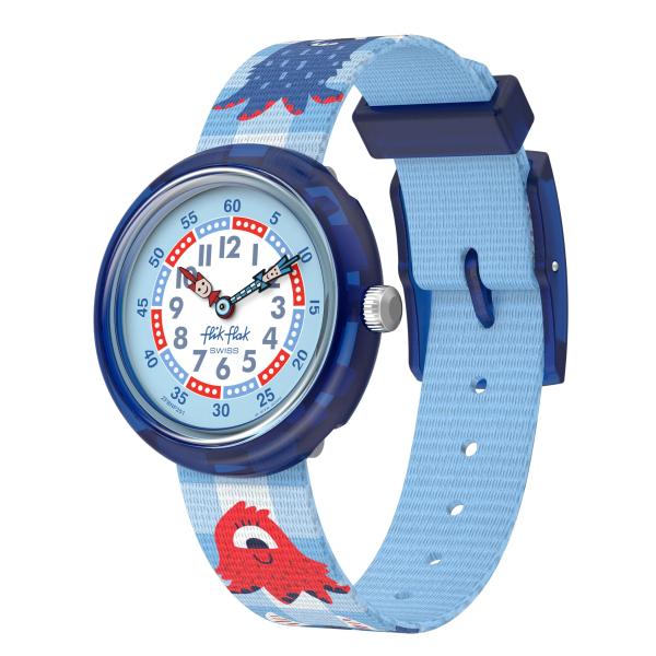 ・Pattern Paradise Collection・BPA FREE - A safe watch for kids.・SHOCK RESISTANT - The Swiss made watch movement is safely...