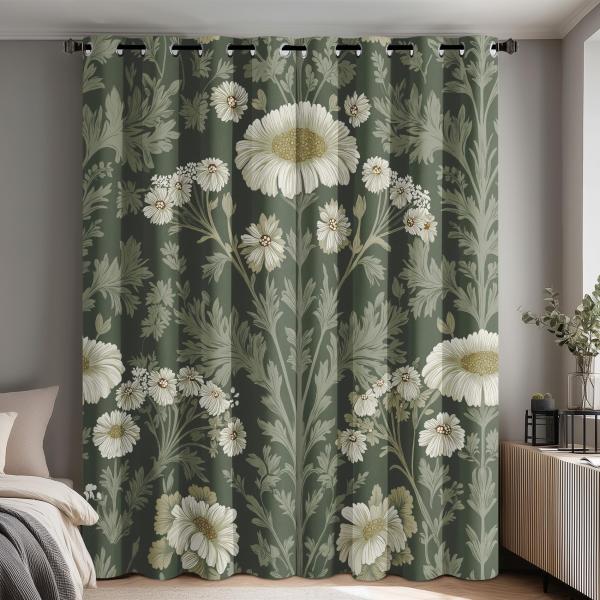 ・William Morris Home Decor: These window curtains feature vibrant printed patterns and unconventional designs that can i...