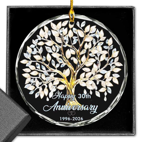 ・? 30th Anniversary Celebration Gift - Commemorate three decades of love with a stunning Tree of Life ornament, symboliz...