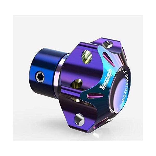 ・Crafted from high-quality aluminum alloy using CNC and titanium burning coloring, ensuring durability and a bright fini...